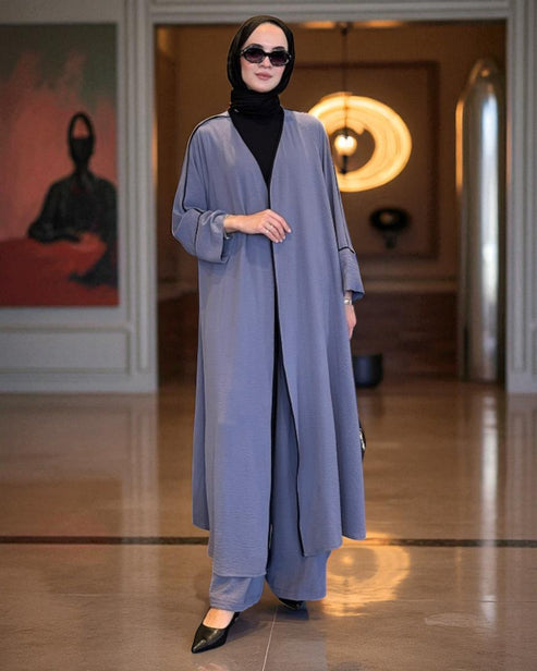Modest Co-ord Set in Firdaus Fabric | Stylish Everyday Modest Wear ...